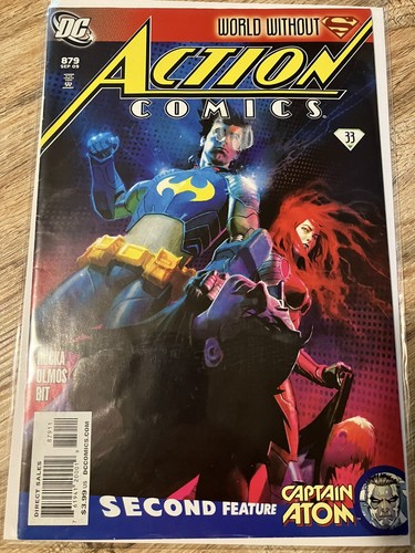 ACTION COMICS #879 (2009) WORLD WITHOUT SUPERMAN - VF 761941200019 | eBay