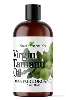 Organic Unrefined Tamanu Oil | 4oz | Imported From Tahiti | 100% Pure ...