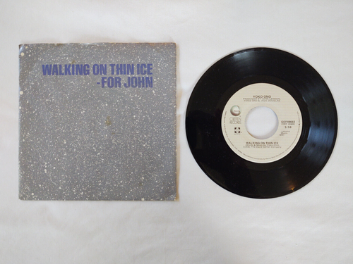 Yoko Ono - Walking on Thin Ice b/w It Happened 45 1981 GEF 49683 Ex condition | eBay