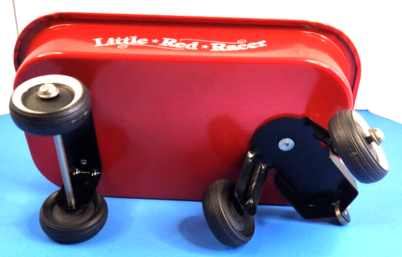 Vintage Little Red Racer Small/Mini Metal Wagon Pull Toy for Dolls ...