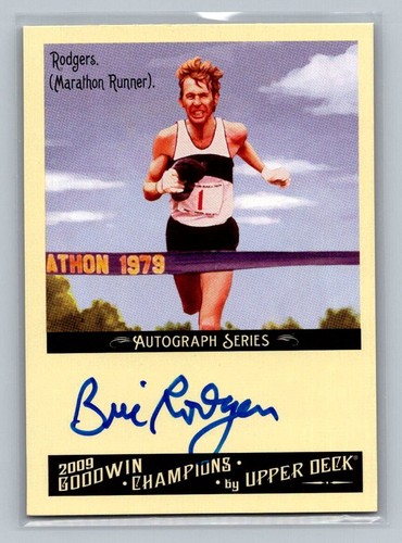 2009 Upper Deck Goodwin Champions - Autographs Bill Rodgers #A-BR (AU ...