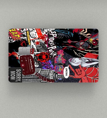 Spider-Punk Marvel Credit Card Skin /Credit Card Sticker/Debit Credit ...
