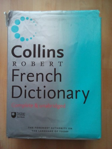 Collins Robert French Dictionary: Complete & Unabridged HarperCollins ...