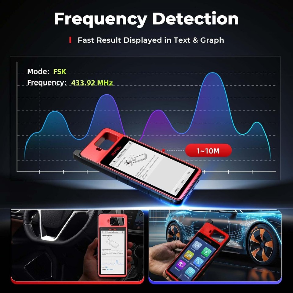 Autel MaxiIM KM100 Key Fob Programmer Immobilizer Tool 2PCS Free Autel ...