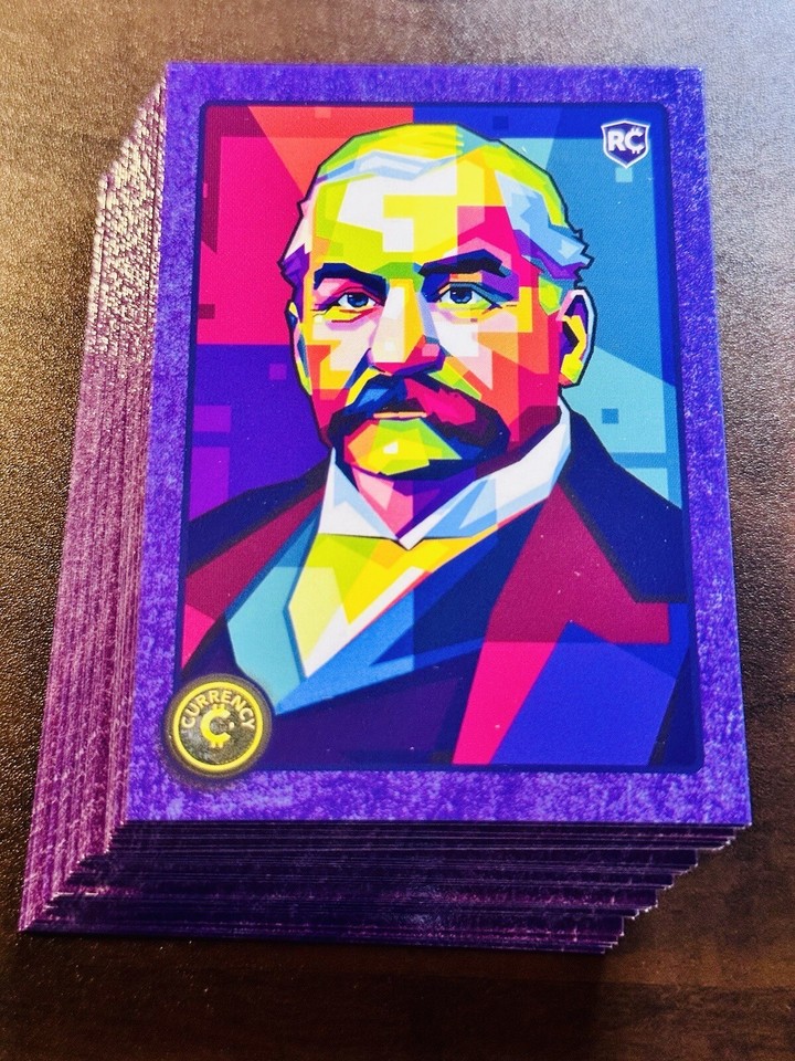 (25) JP MORGAN RC #46 2023 Cardsmiths Currency S2 Collector Investor ...