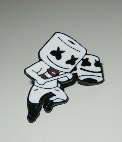 DJ Marshmello 1.25" Tall Metal/Enamel Pin SUPER FUN!!!Limited Edition ...