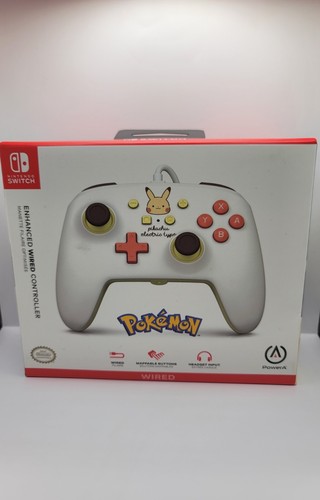 Power A Pikachu Electric Type Nintendo Switch Controller | eBay