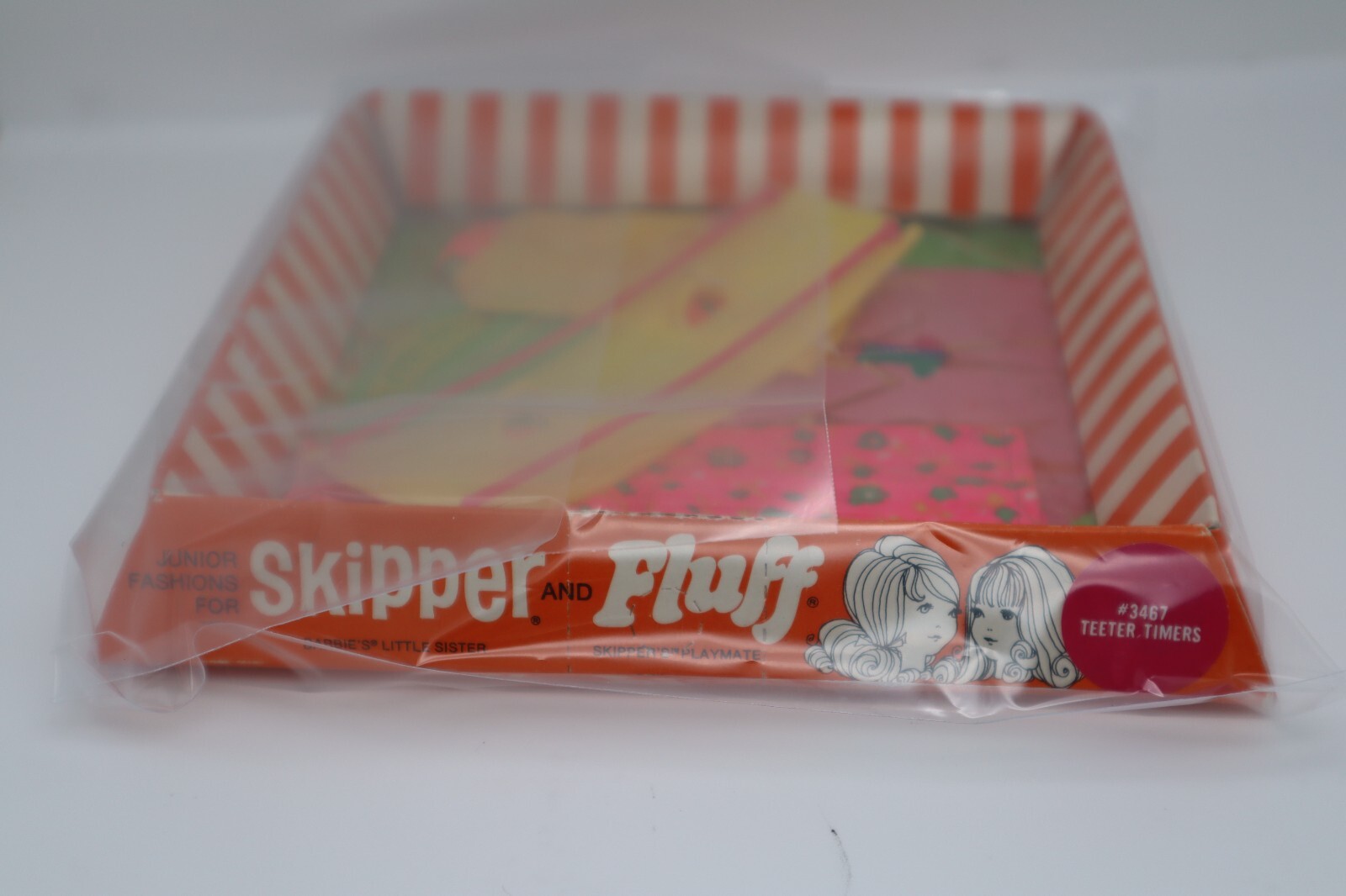 VTG Barbie Skipper Fluff Teeter Timers #3467 Fashions Outfit NEW IN BOX ...