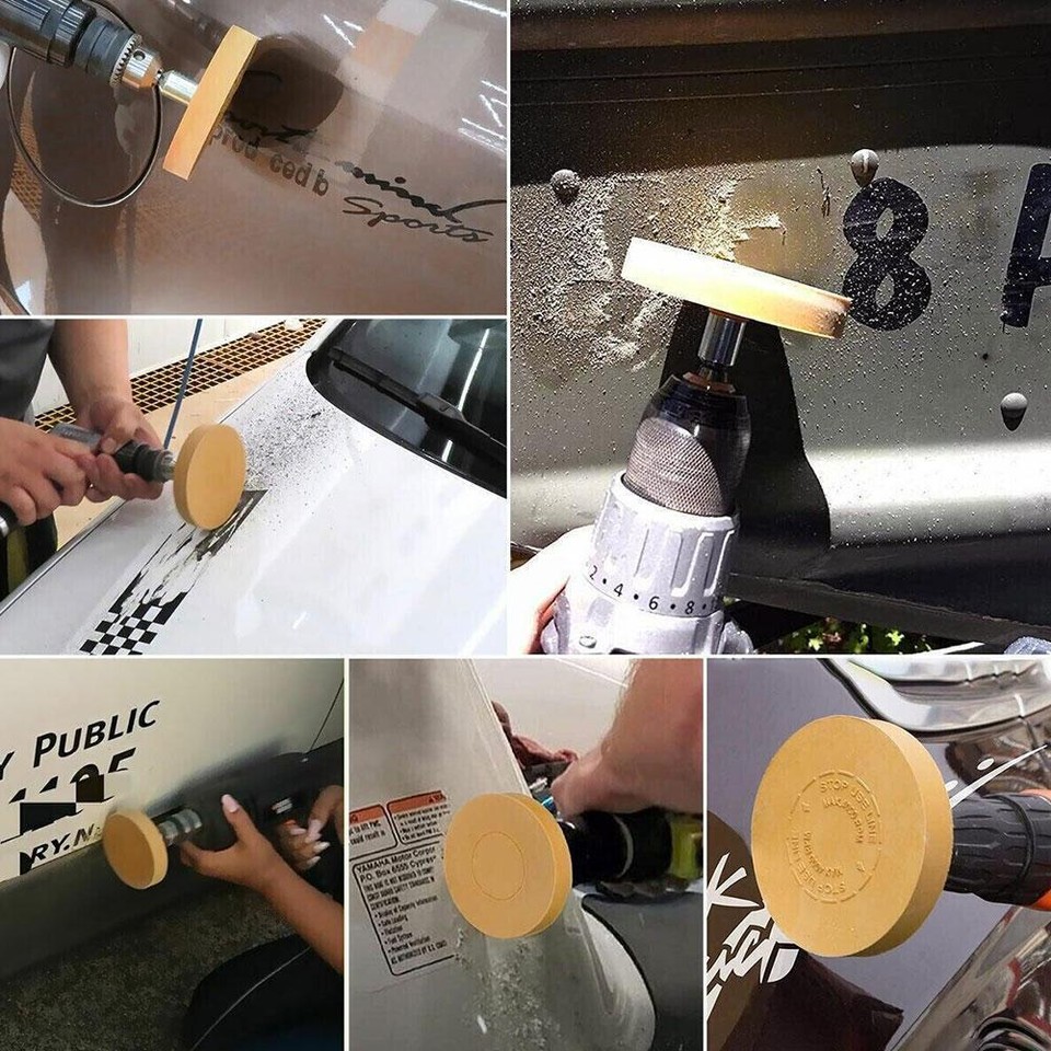 Automobile rubber removal wheel Eraser Wheel Removing Car 80mm Sticker ...