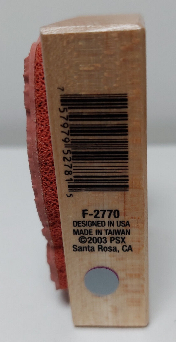 Halloween PSX Pumpkin 2003 Rubber Stamp F2770 Fall Thanksgiving Leaf ...