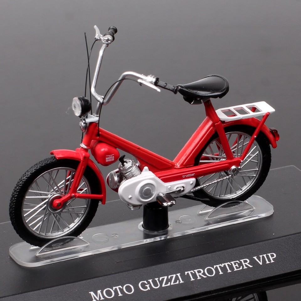 1:18 Scale Moto Guzzi Trotter VIP Moped Diecast Motorcycle Model Toy ...
