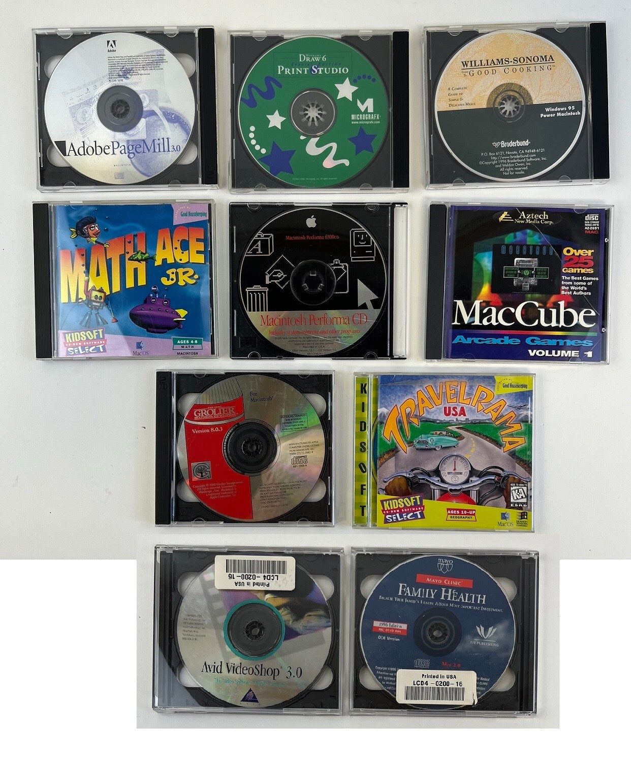 Vintage Computer Macintosh System Mac CDs Lot of 10+ | eBay