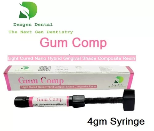 Dengen Gum Comp Gingiva Pink Shade 4gm Gingival Composite | eBay
