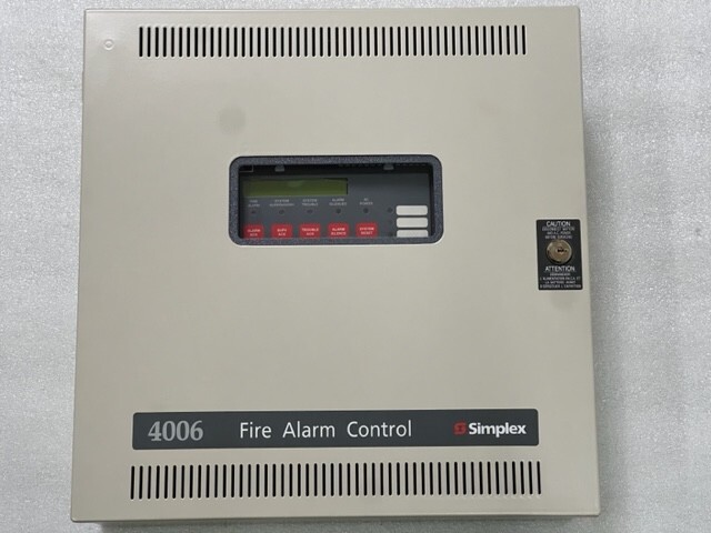 Simplex 4006-9102 Standard LifeAlarm Fire Alarm Control Panel New | eBay