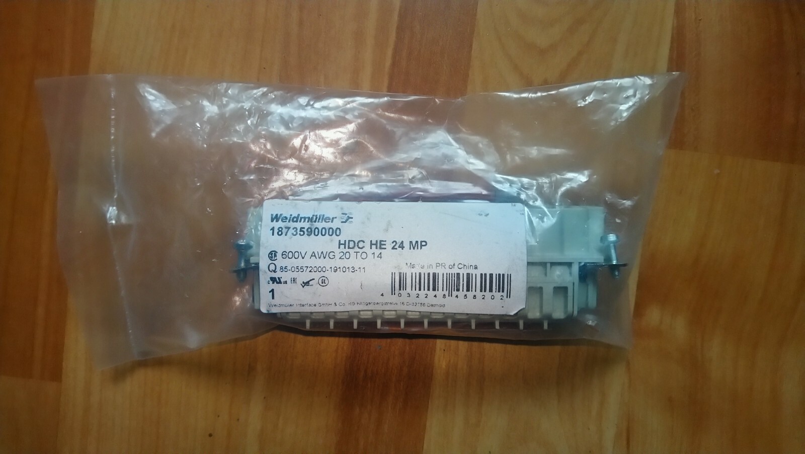 WEIDMULLER HDC INSERT 1873590000, HDC HE 24 MP | eBay