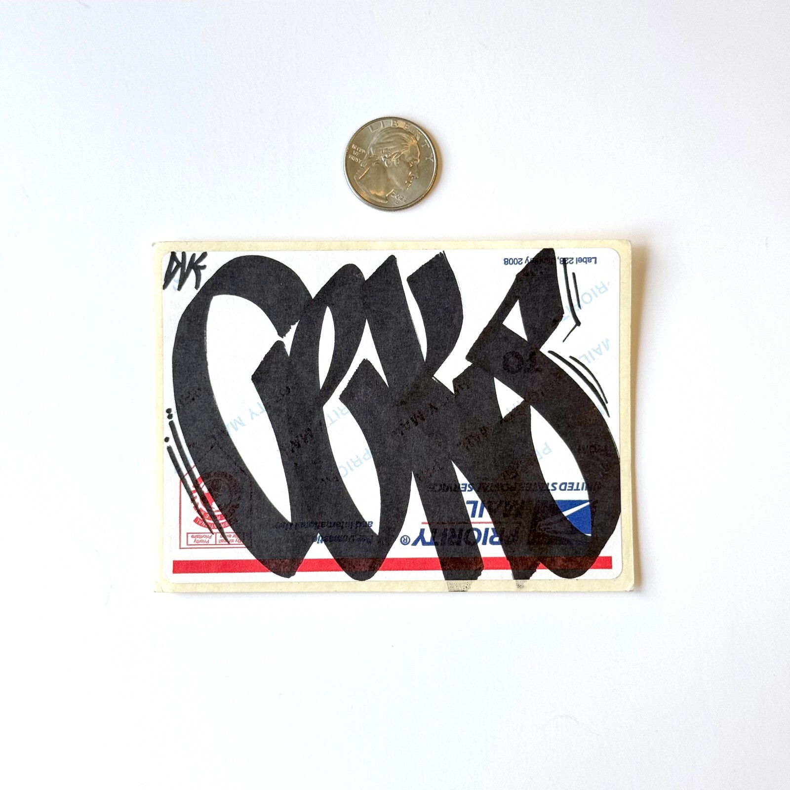 Vintage 23145 Cekis Handmade 228 Label Sticker - Graffiti Faust Twist ...