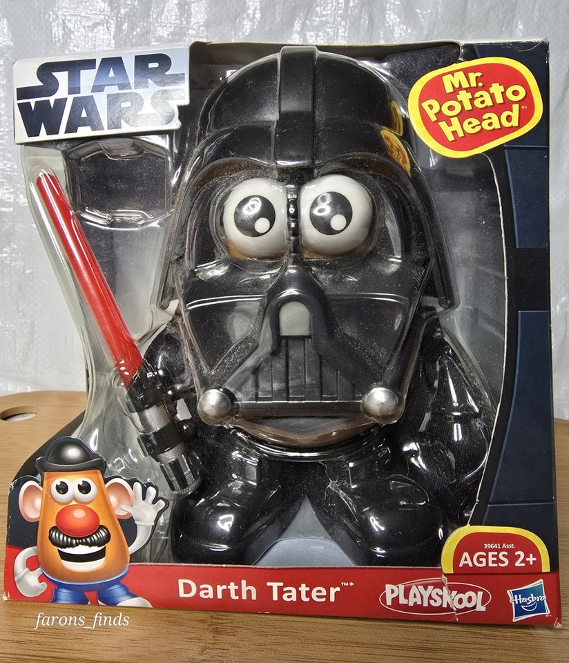 Playskool Star Wars Mr. Potato Head Darth Tater with Lightsaber New ...