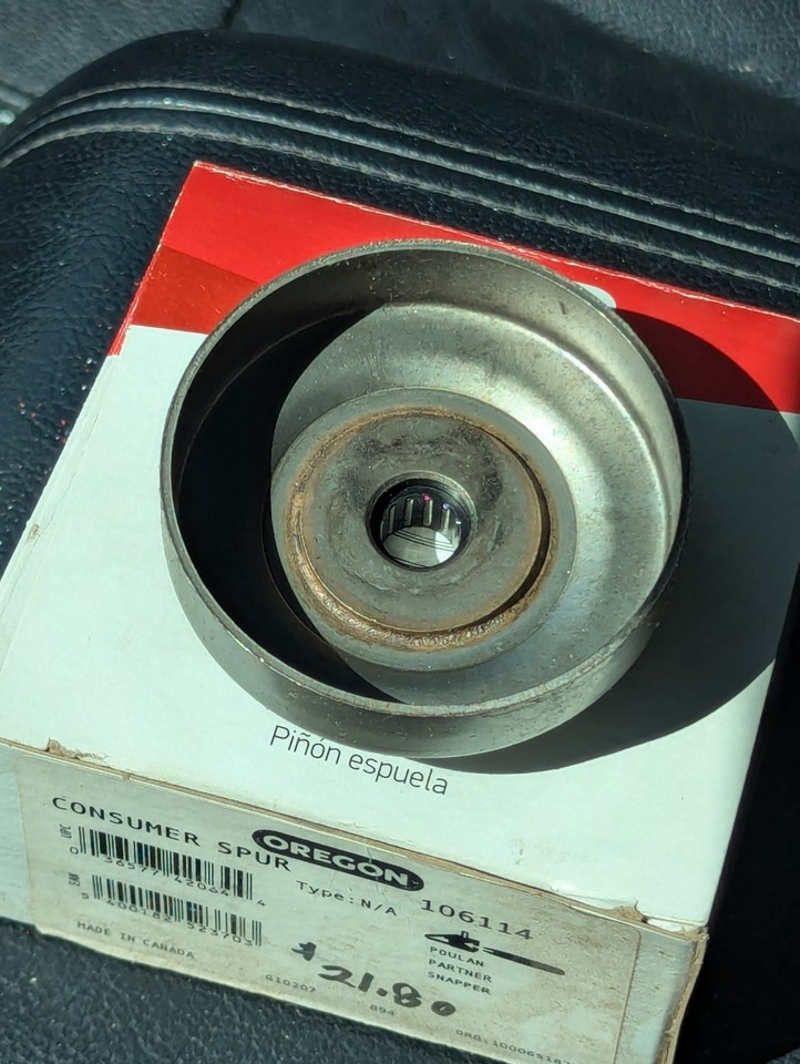 Oregon Chainsaw 106114 Spur Sprocket Clutch Drum 3/8"-6 Fits Poulan 210 ...