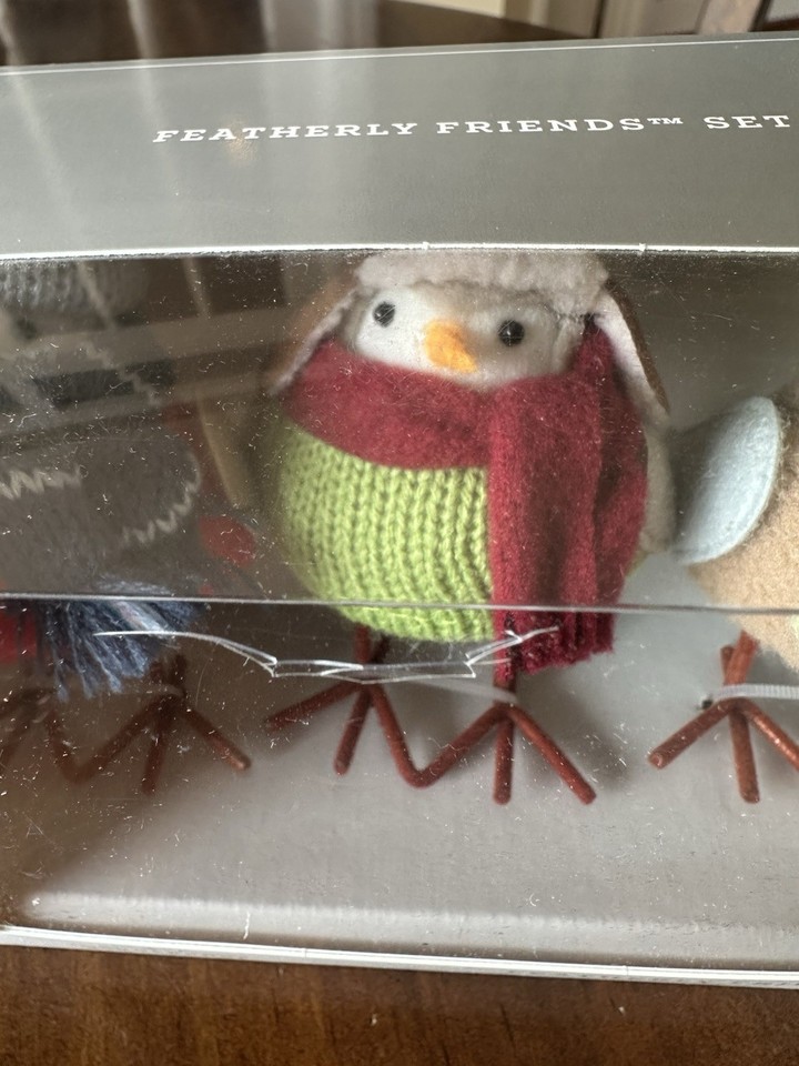 Wondershop Target Featherly Friends 2024 Christmas Felt Birds Set Of 3 ...