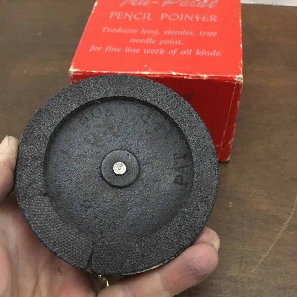 Tru-Point Pencil Pointer Lead Pencil Sharpener in Original Box Vintage ...
