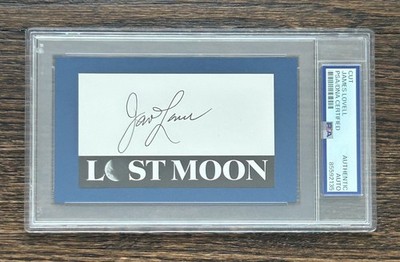 Signed Jim Lovell Encapsulated PSA/DNA COA Autograph | eBay