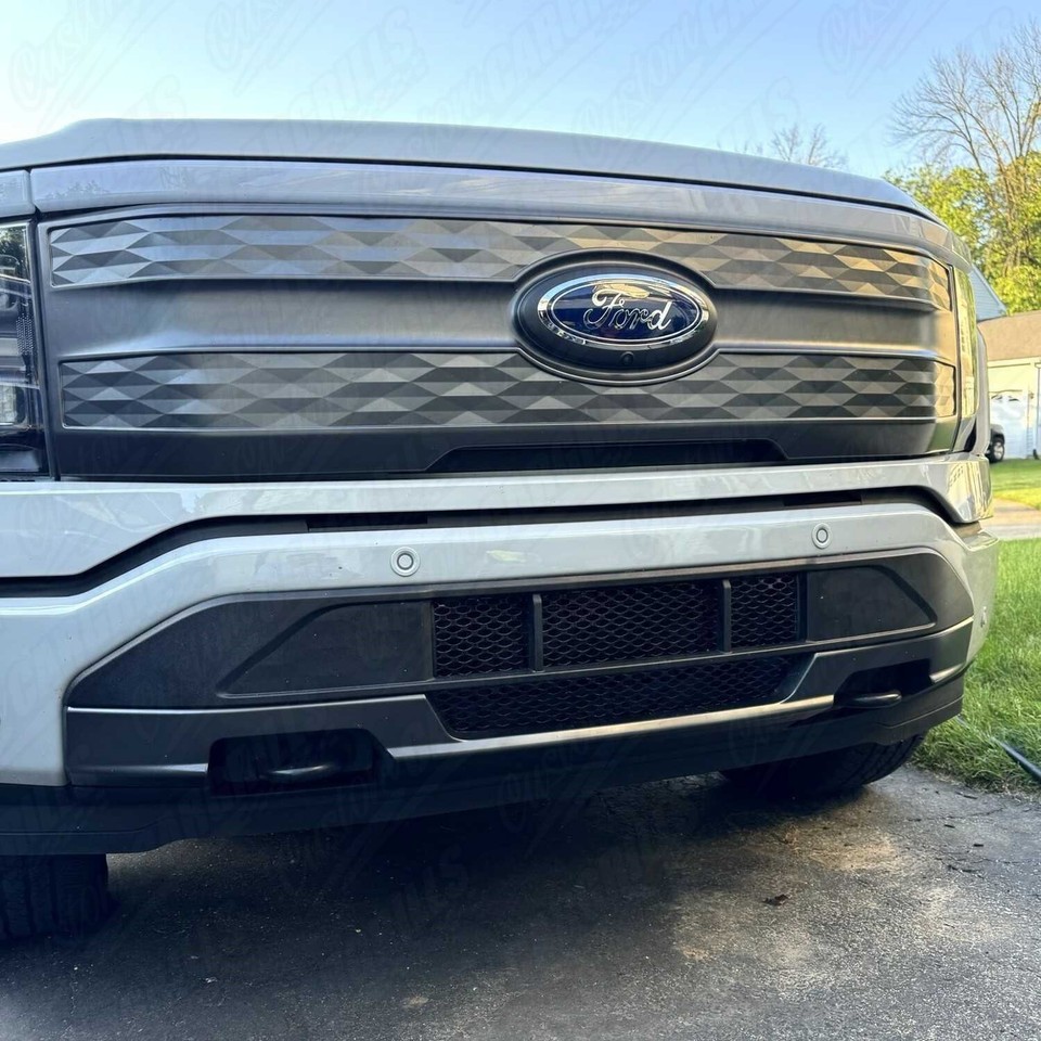 CCG MESH GRILL KIT FOR A 2022-2025 FORD F-150 LIGHTNING LOWER BUMPER ...