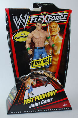 WWE FLEXFORCE FIST POUNDIN JOHN CENA WRESTLING ACTION FIGURE | eBay