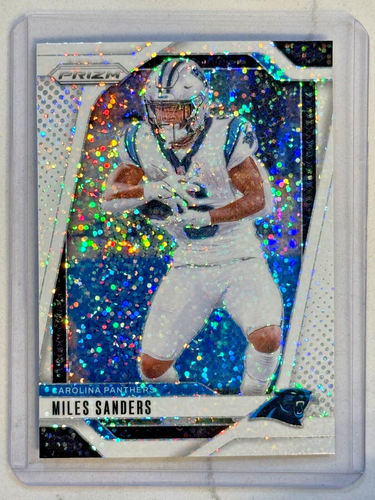 2024 Panini Prizm Miles Sanders White Sparkle #38 Sp Rookie Card Rc ...