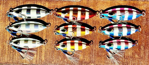 Slow Pitch 60,80,100g Jigs Glow - Slow Jig Inchiku BKK Twin Assist ...