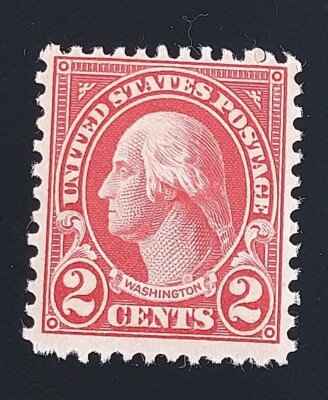 Very Rare George Washington Red 2Cent Postage Stamp never used mint ...