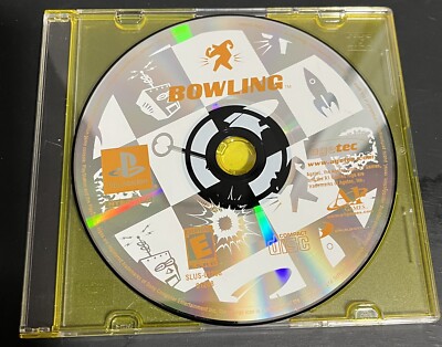 Bowling Sony PlayStation 1 - A1 Games/Agetec, Inc. 2000 - DISC ONLY ...