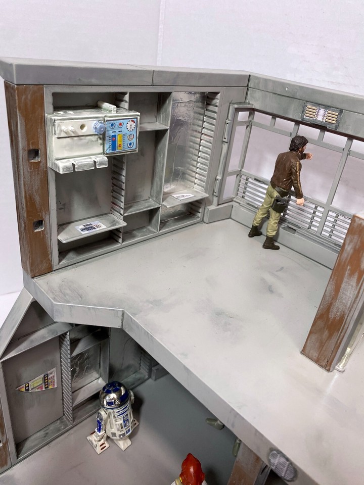 Star Wars Hoth Rebel Headquarters Endor Base Jedi Empire Vintage Kenner ...