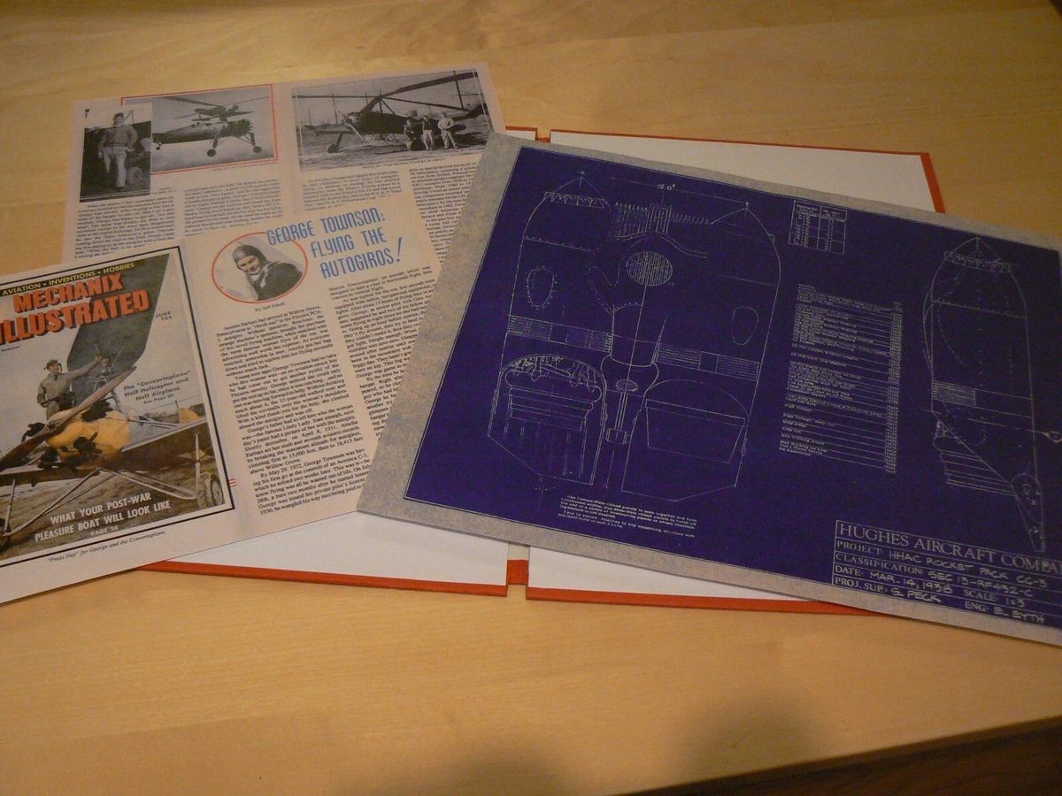 Rocketeer Jetpack Blueprints