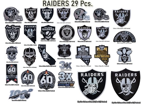 Oakland RAIDERS NFL Football Patches Iron,Sew(Select options) Thai by ...