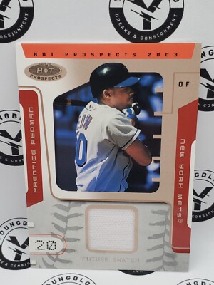 PRENTICE REDMAN 2003 Fleer Hot Prospects ROOKIE GU JERSEY /250 ~ New ...