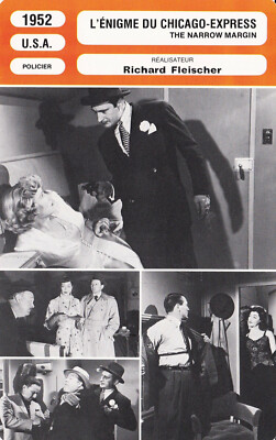 FICHE CINEMA : RICHARD FLEISCHER - ÉNIGME DU CHICAGO EXPRESS (L ...
