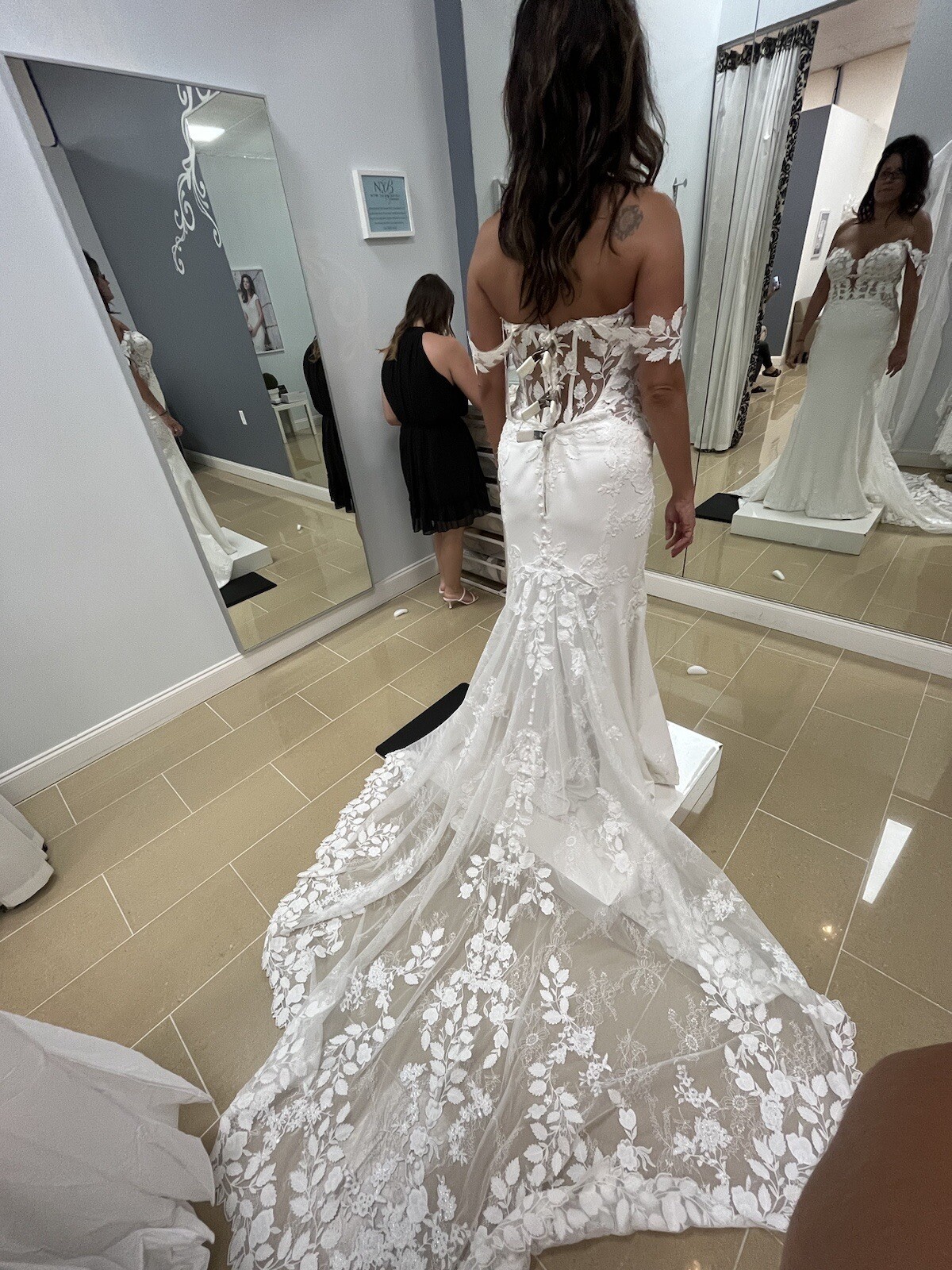 Allure wedding Dress size 10 Style #9860 Ivory/nude | eBay