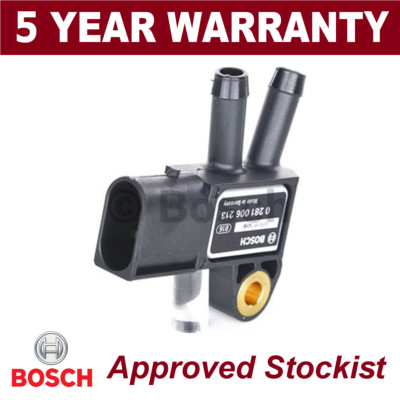 Bosch DPF Exhaust Pressure Sensor Diesel Particulate Filter MAP ...