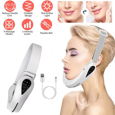 Electric V Face Lifting Device Photon Therapy Double Chin Remove Cheek ...