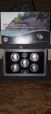 2018 U.S. Mint America the Beautiful Quarters Silver Proof Set | eBay