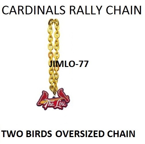 TWO BIRDS MYSTERY RALLY CHAIN CARDINALS 7/9/25 SGA ST LOUIS NEW ...