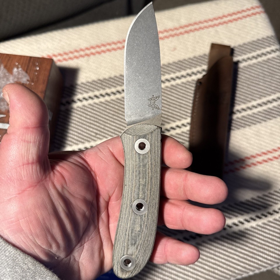 Benchmade Knives 15400 Mel Pardue Hunter Fixed Blade CPM-S30V ...