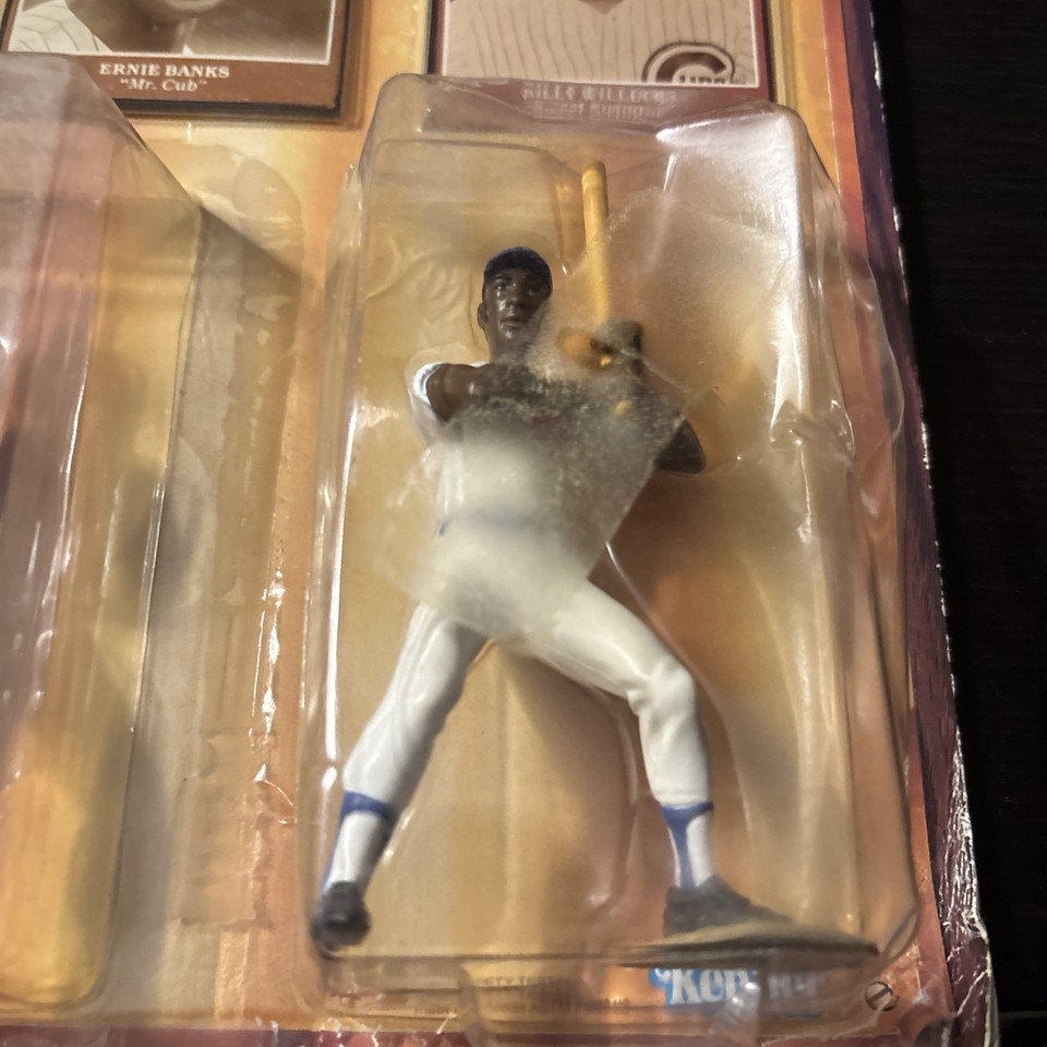 1989 Kenner Starting Lineup BASEBALL GREATS ERNIE BANKS / BILLY ...