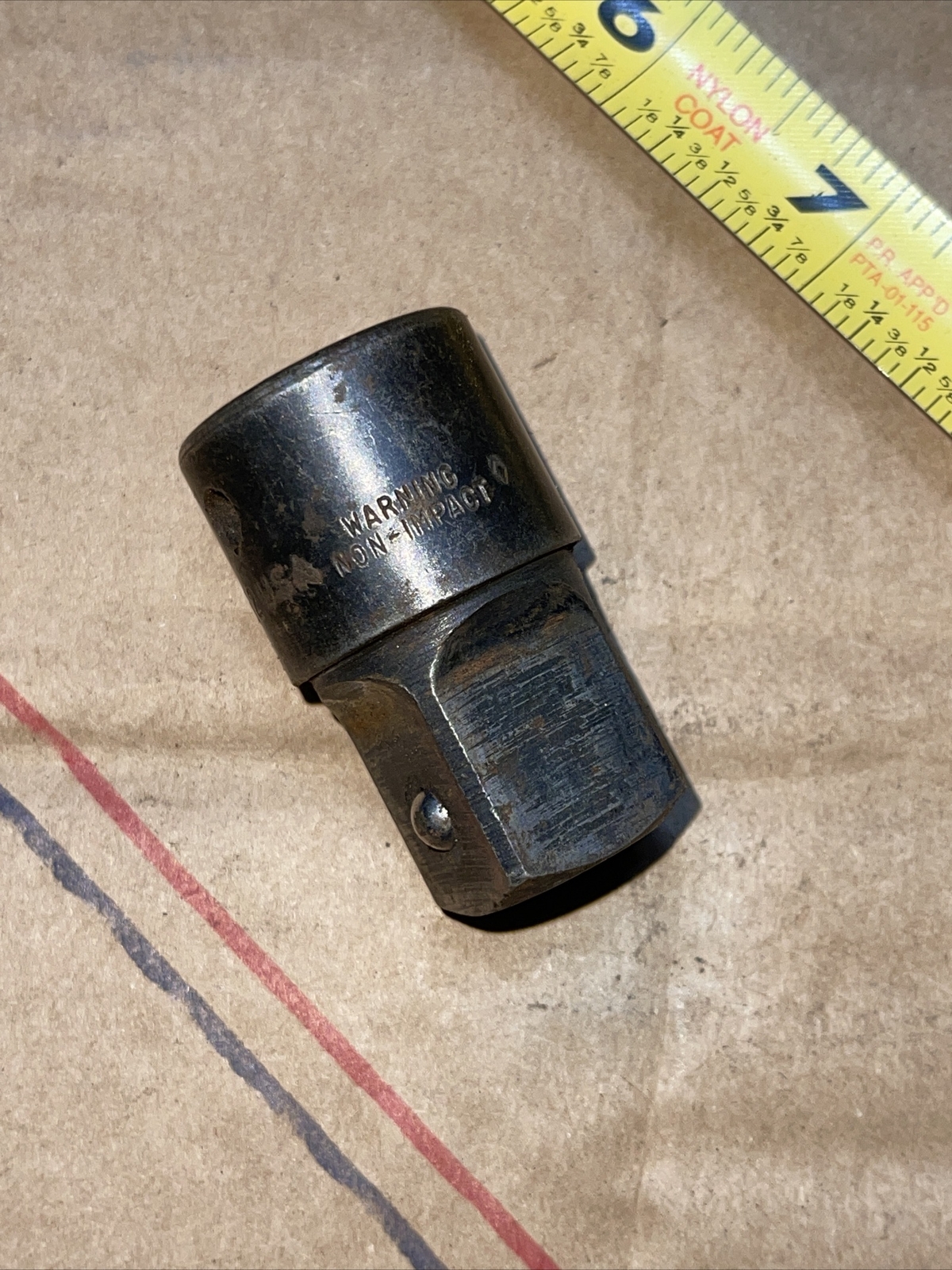 Snap-on Tools Impact Socket Adapter GLA12 1/2" Drive to 3/4" Ratchet ...
