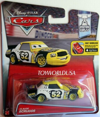 2015 Disney Pixar Cars PISTON CUP Claude Scruggs Leak Less #52 #4of14 ...