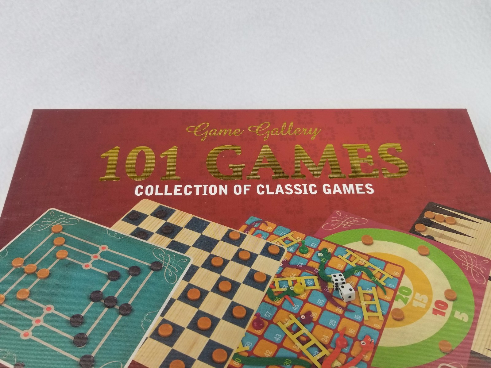 Cardinal 101 Games Collection of Classic Board Games Chess Checkers ...