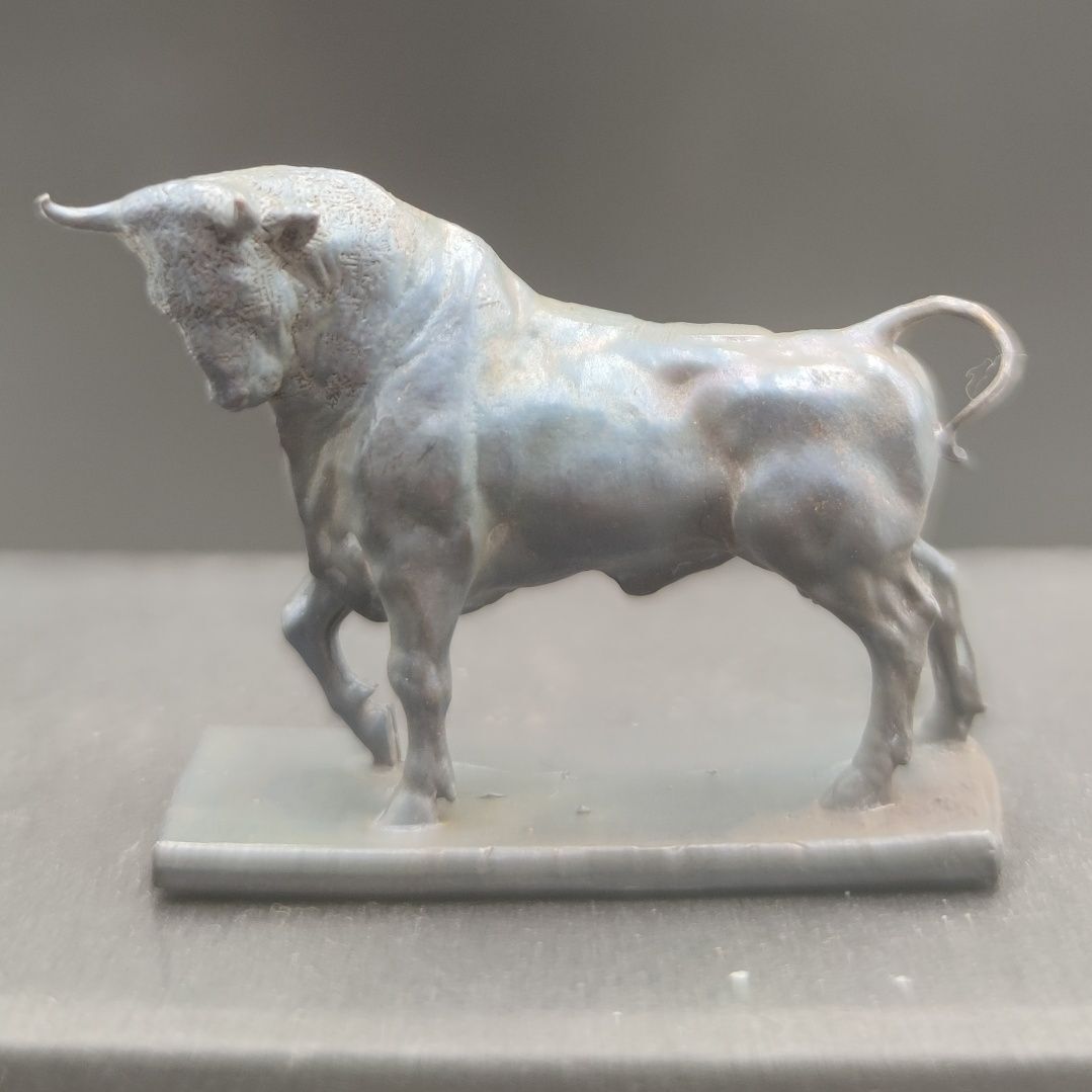 Solid Brass Buffalo Animal Statue Sculpture Tabletop Figurine Decor ...