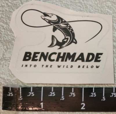 #2 - Benchmade Into the Wild Below Fishing Series Vinyl Decal Sticker ...
