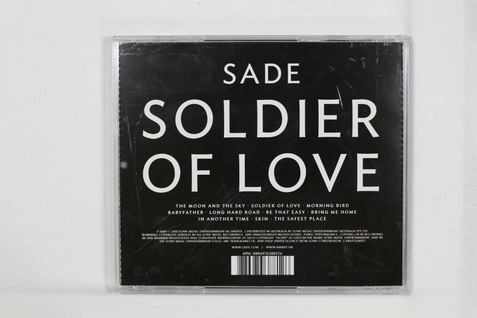 Sade ‎– Soldier Of Love - CD (C1457) | eBay Australia