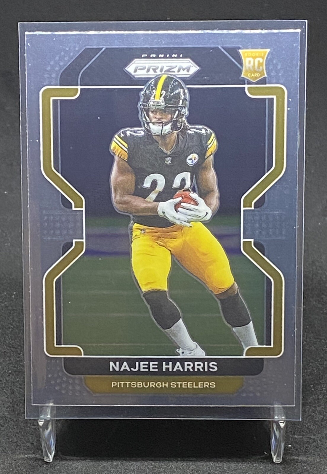 2021 Panini Prizm Football Najee Harris Rookie Card Pittsburgh Steelers ...